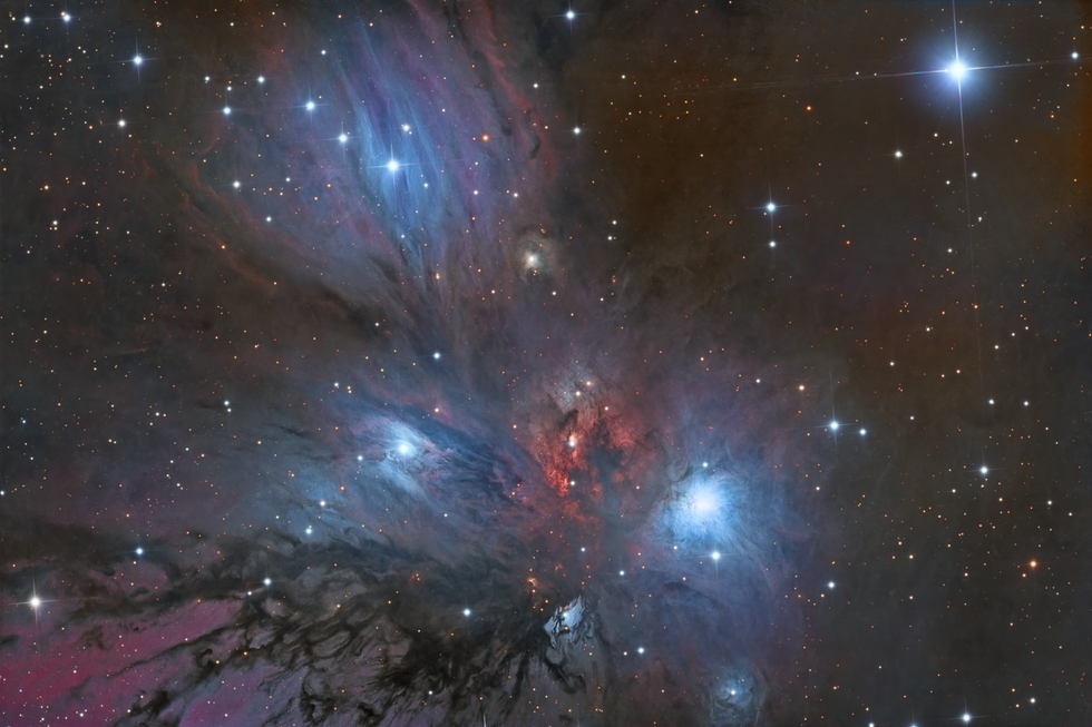 NGC 2170- The Angel Nebula | Telescope Live